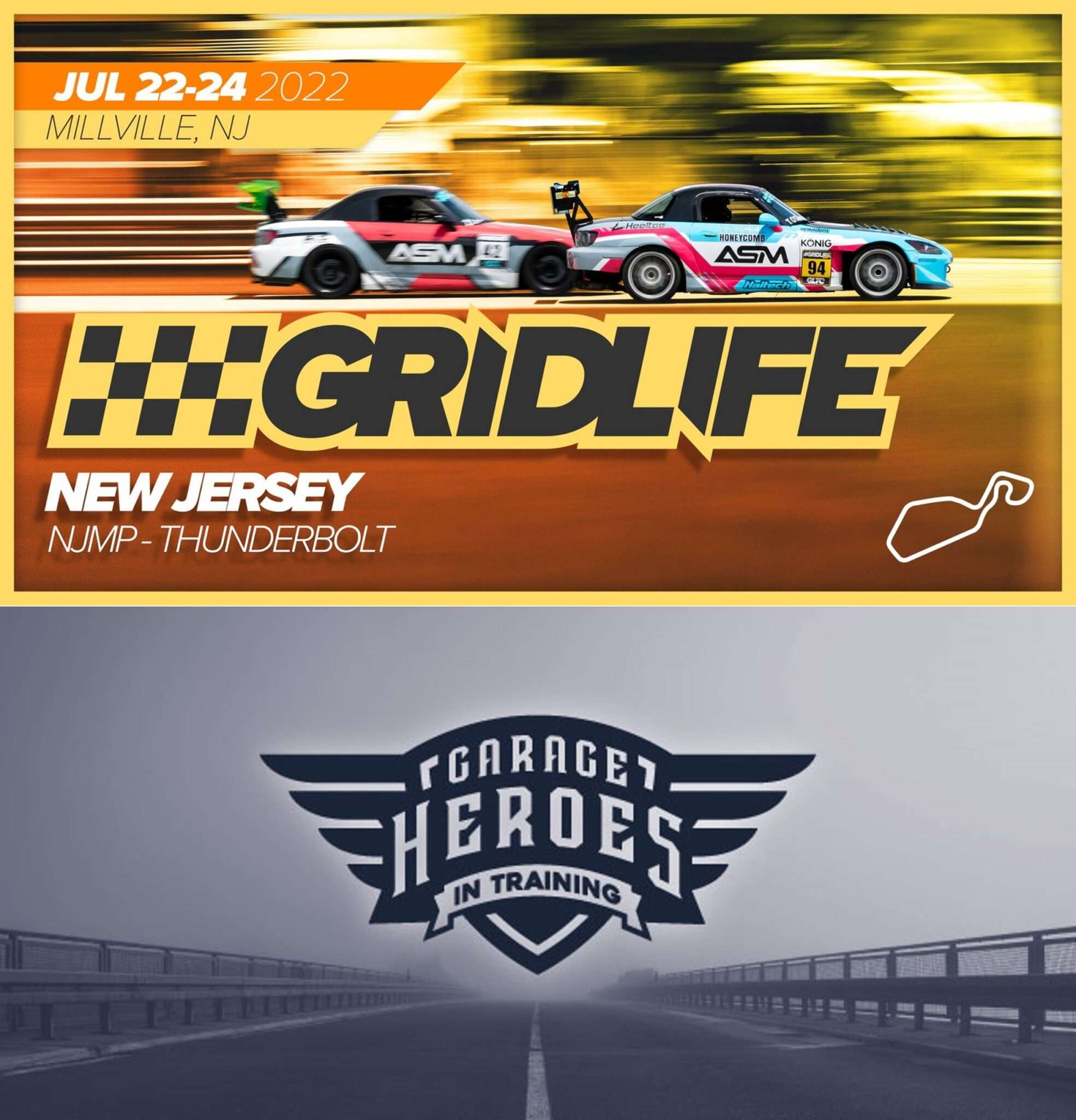 GridLife NJMP 2022 Event - Garage Heroes (In Training)