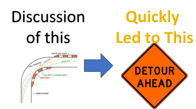 The Mythology of Late Apex and Braking in a Straight Line - Garage ...